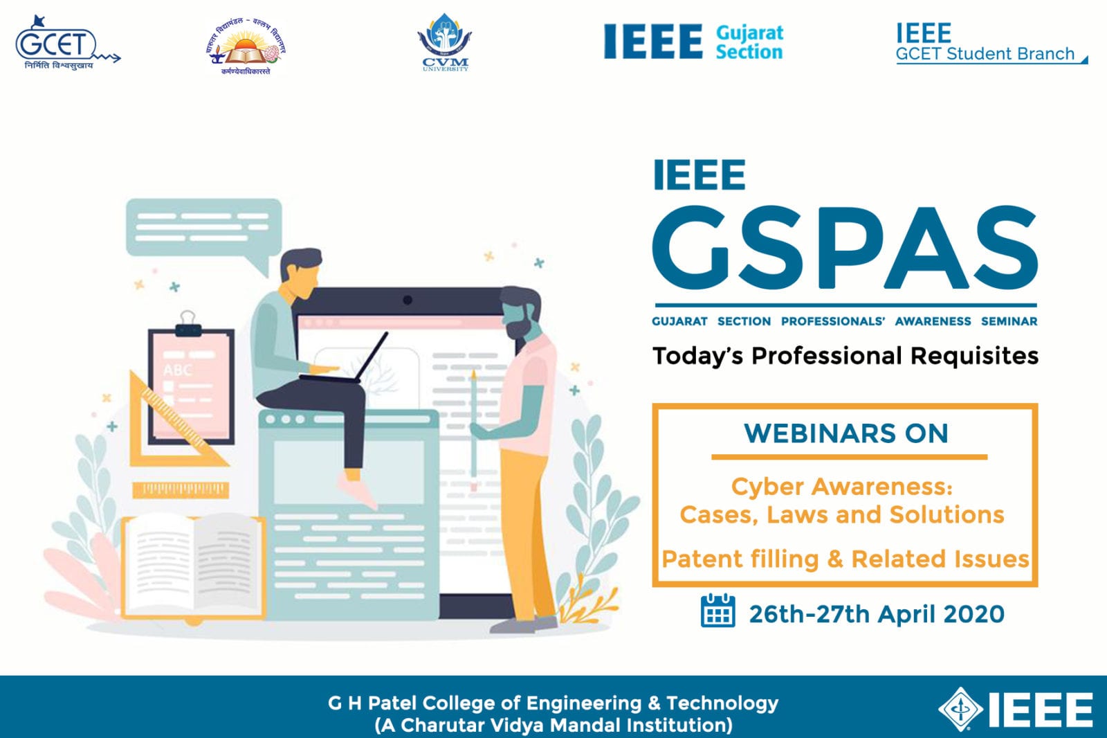 Gujarat Section Professionals' Awareness Seminar 2020 - IEEE Gujarat ...