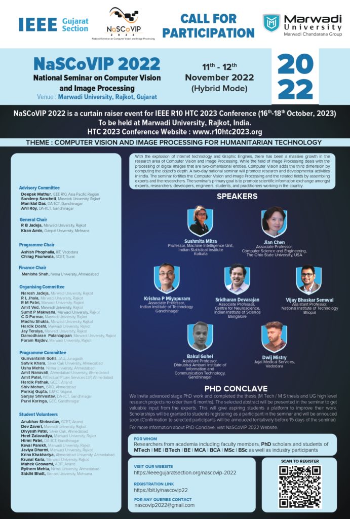 NaSCoVIP 2022 - IEEE Gujarat Section